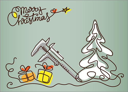 Holiday Cards for Engineers - Engineering Christmas Cards