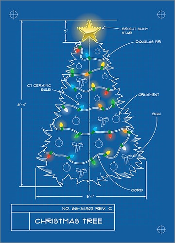 Holiday Cards for Engineers - Engineering Christmas Cards