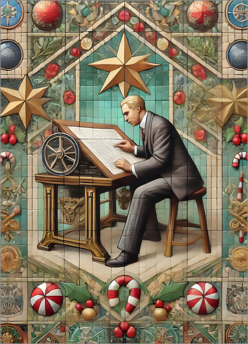 Holiday Cards for Engineers - Engineering Christmas Cards