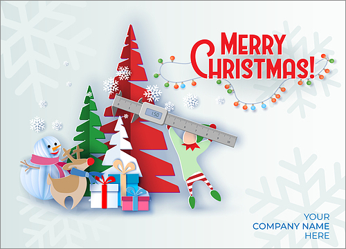 Holiday Cards for Engineers - Engineering Christmas Cards