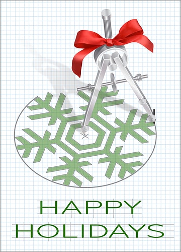Holiday Cards for Engineers - Engineering Christmas Cards